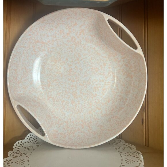 Melmac | Dining | Vintage Aztec Melmac Pink White Speckled Confetti ...